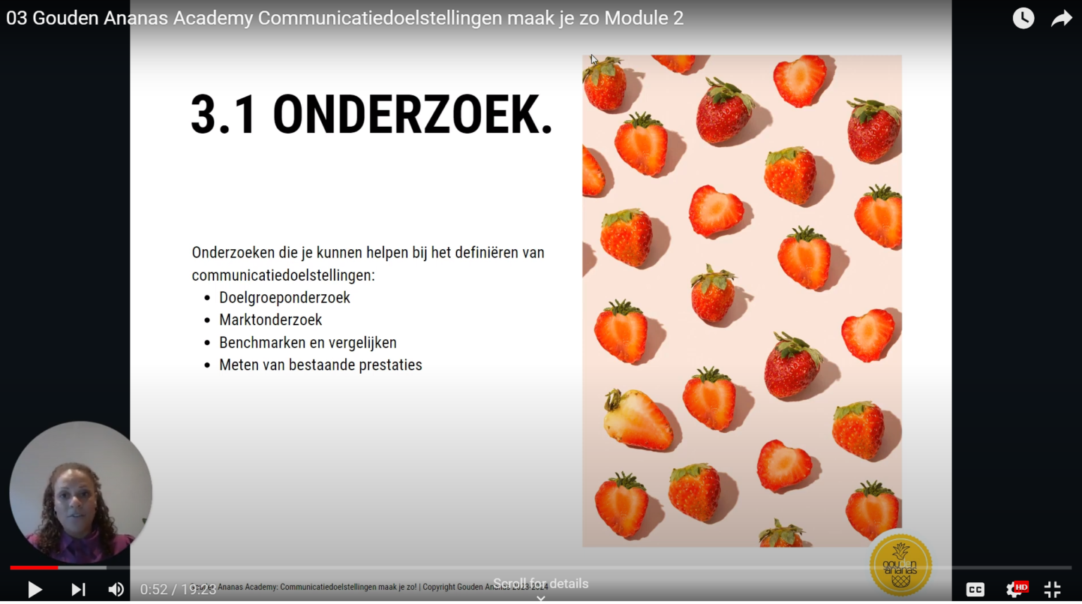 Training Communicatiedoelstellingen Maak Je Zo! - € 69 exl btw